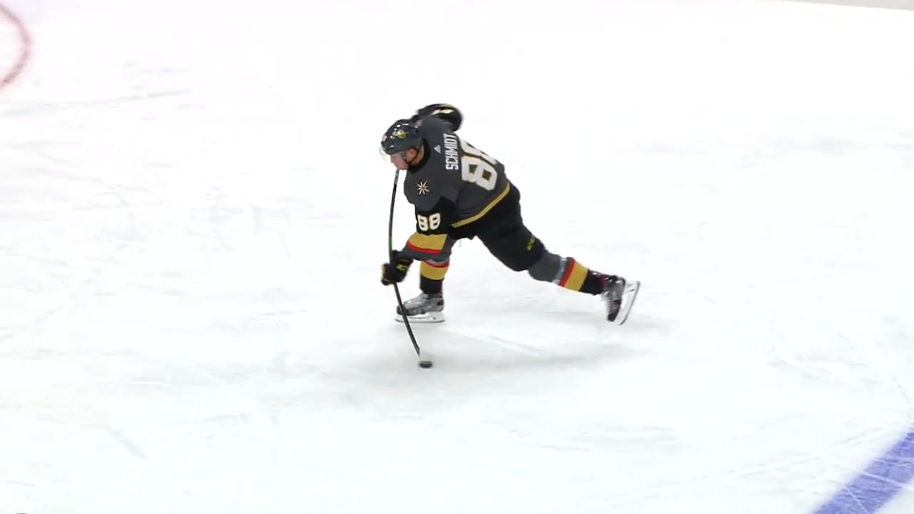 Schmidt nets PPG on slap shot | Vegas Golden Knights