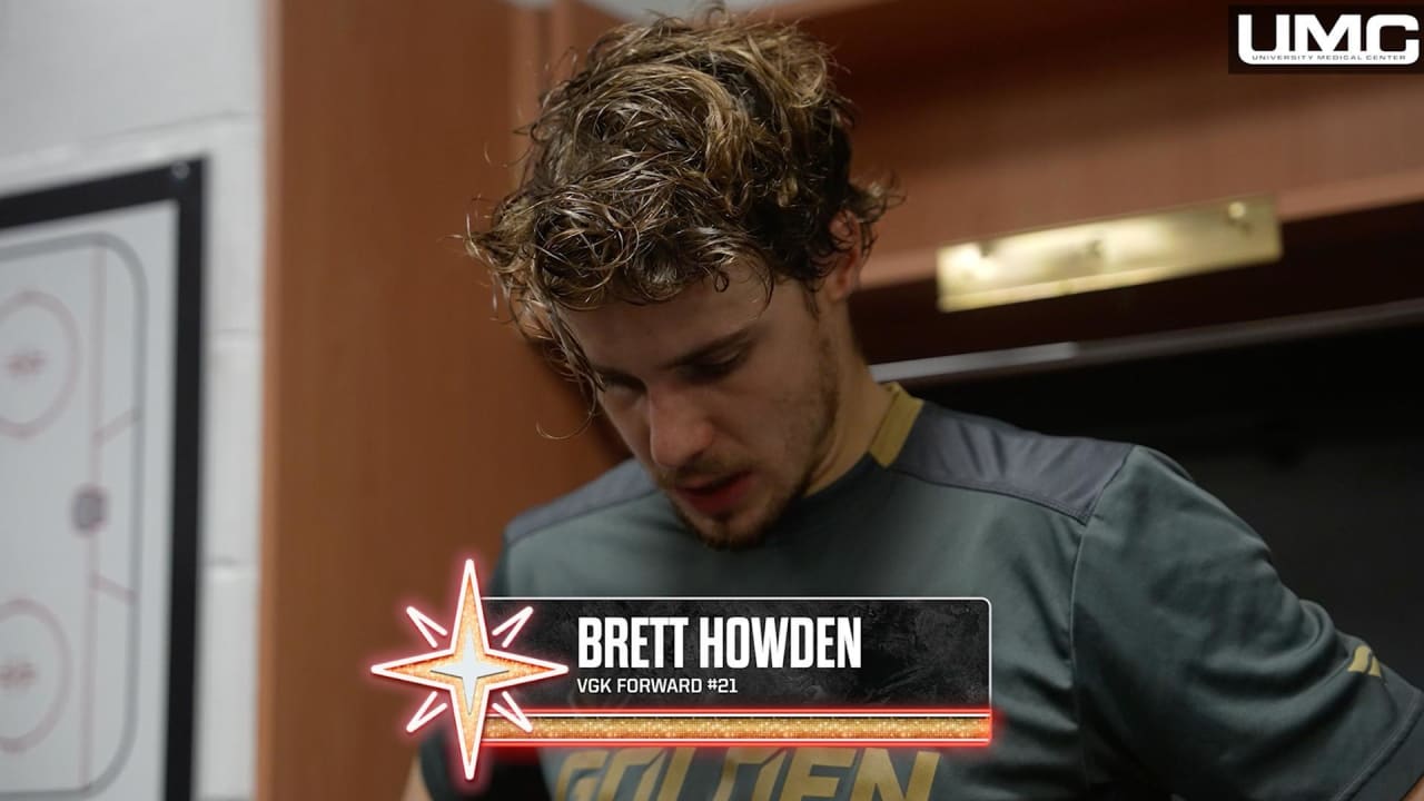 Brett Howden Postgame 10/19 | Vegas Golden Knights