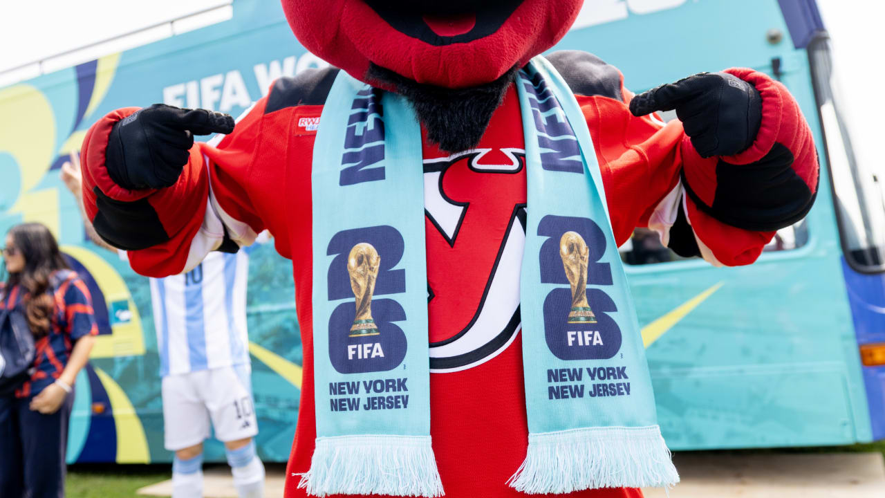 Devils at the FIFA Fan Fest Announcement | New Jersey Devils