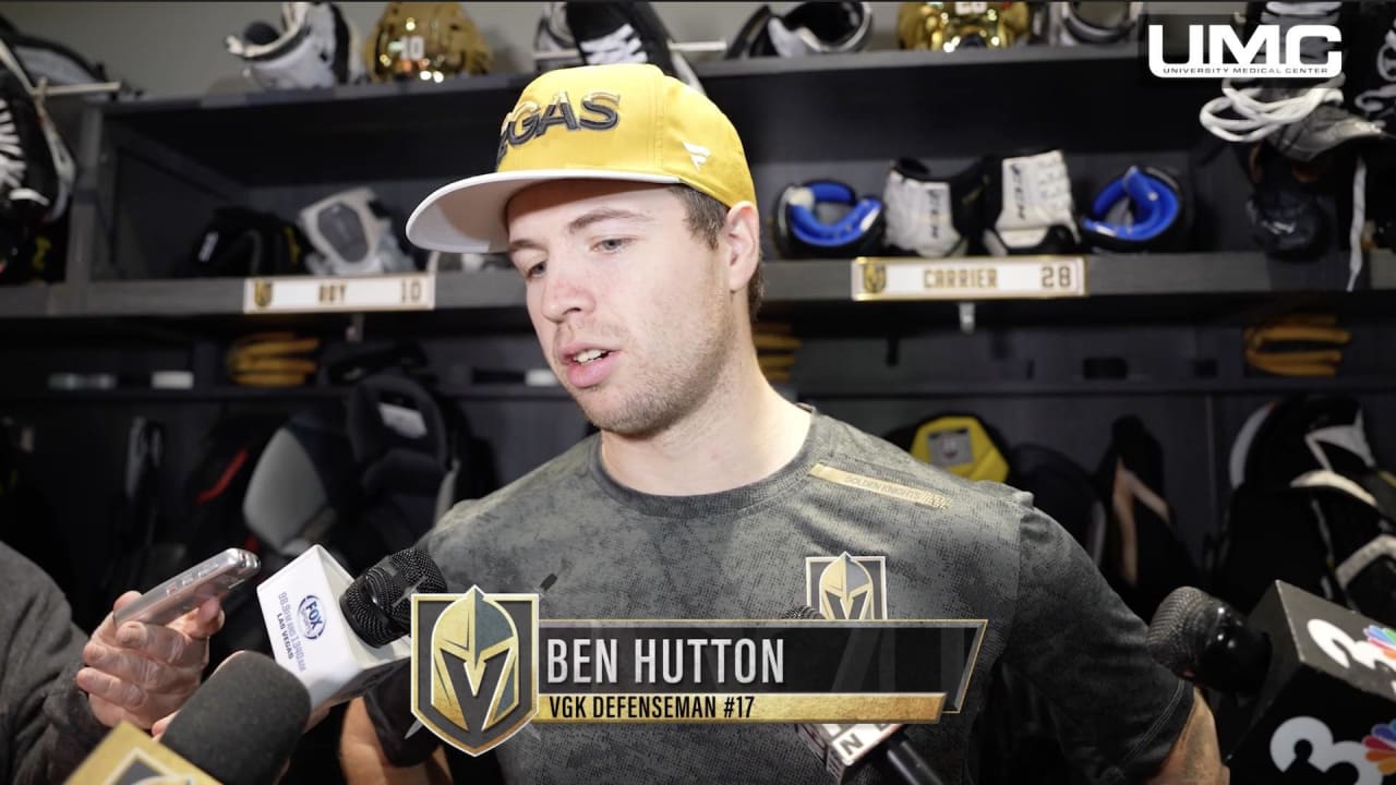 Ben Hutton Postgame 12/17 | Vegas Golden Knights