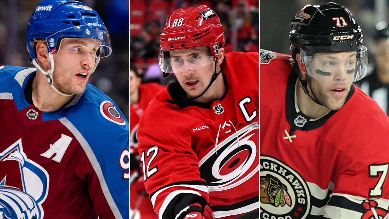Rantanen, Necas et Hall impliqués dans un échange monstre | LNH.com
