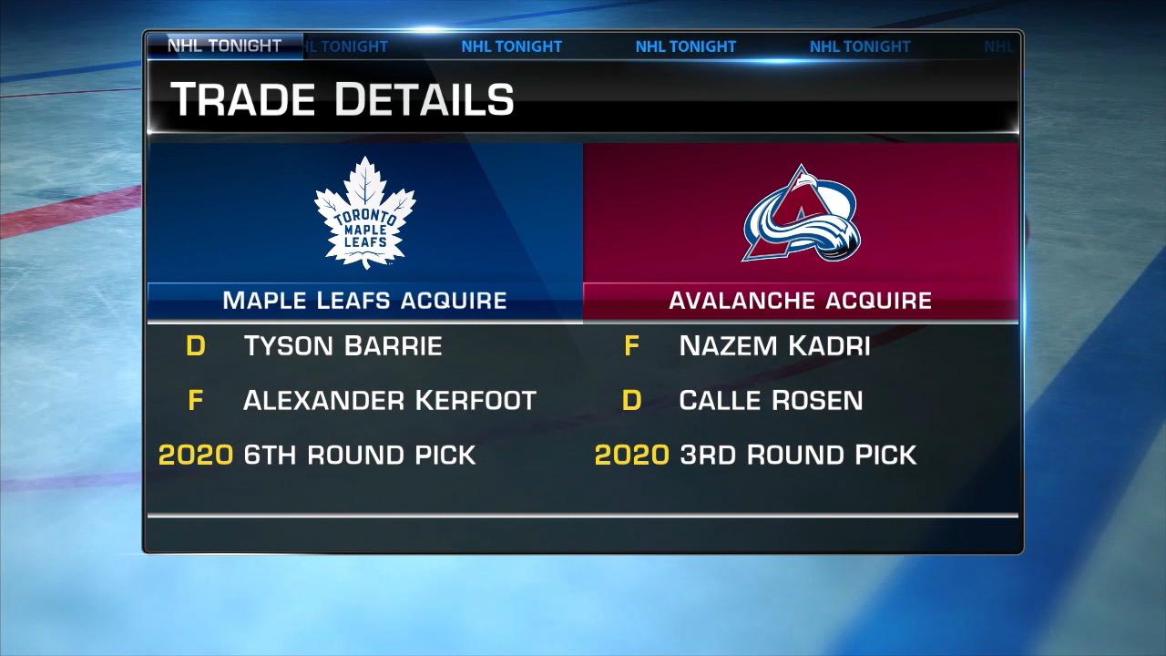 Kadri traded to Avs by Leafs | NHL.com