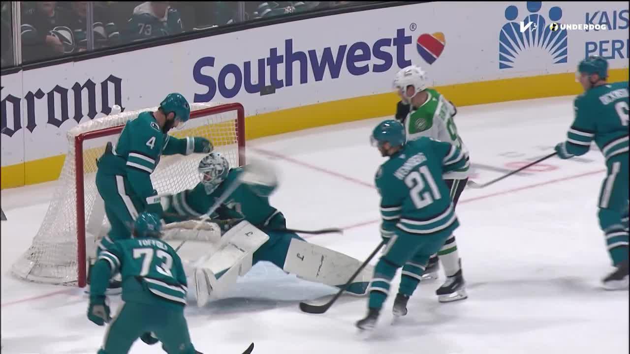 DAL@SJS: Robertson scores goal against Alex Nedeljkovic | Dallas Stars