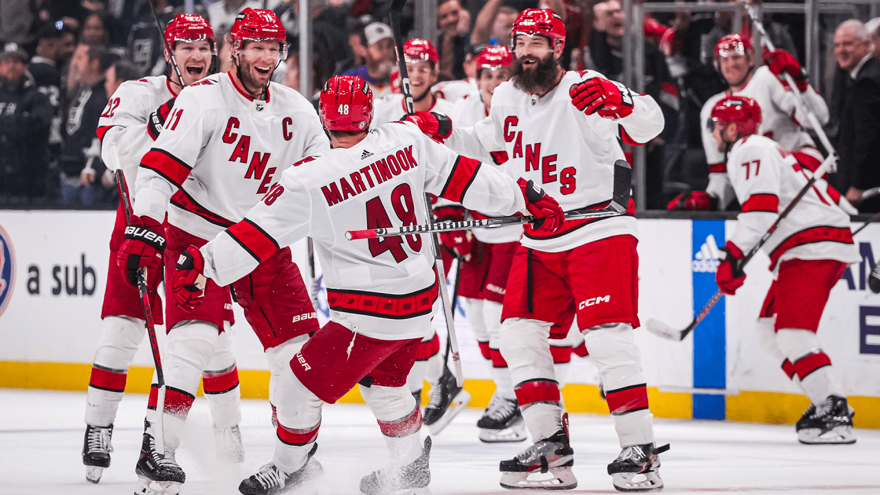 Canes Start Road Trip With Shootout Win In LA | Carolina Hurricanes