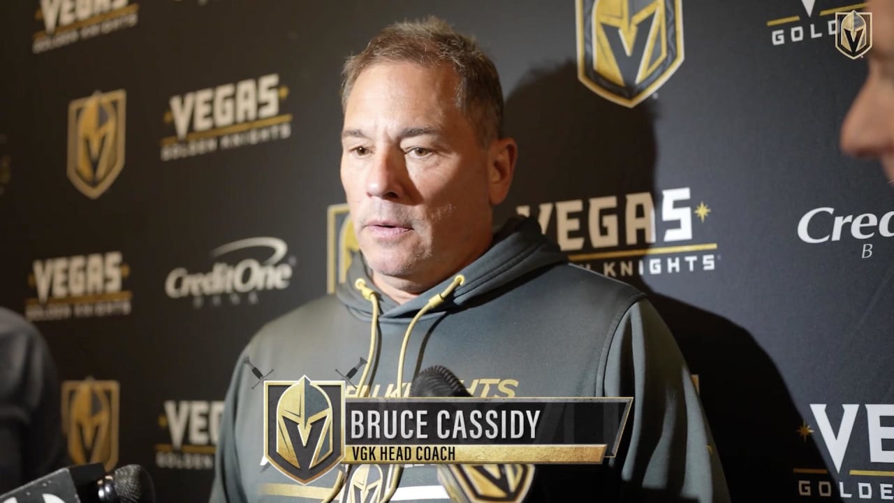 Bruce Cassidy Availability 4/17 | Vegas Golden Knights