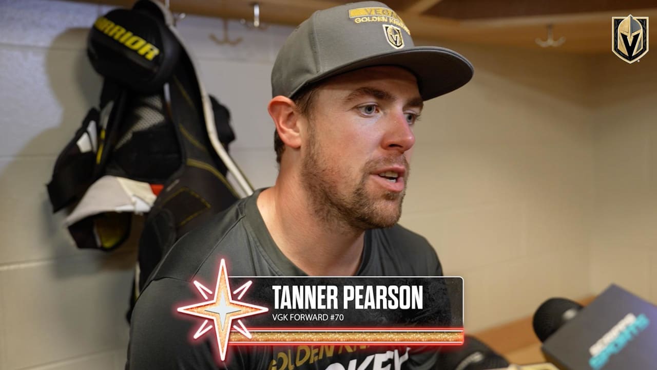 Tanner Pearson Pregame 10/17 | Vegas Golden Knights