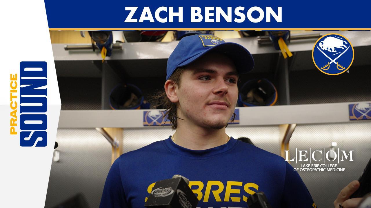 Benson | Practice | Buffalo Sabres