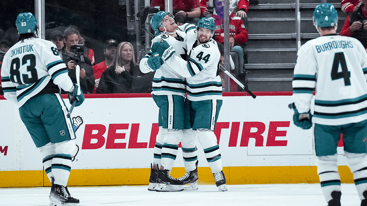 Red Wings, Sharks explode in 2nd | NHL.com