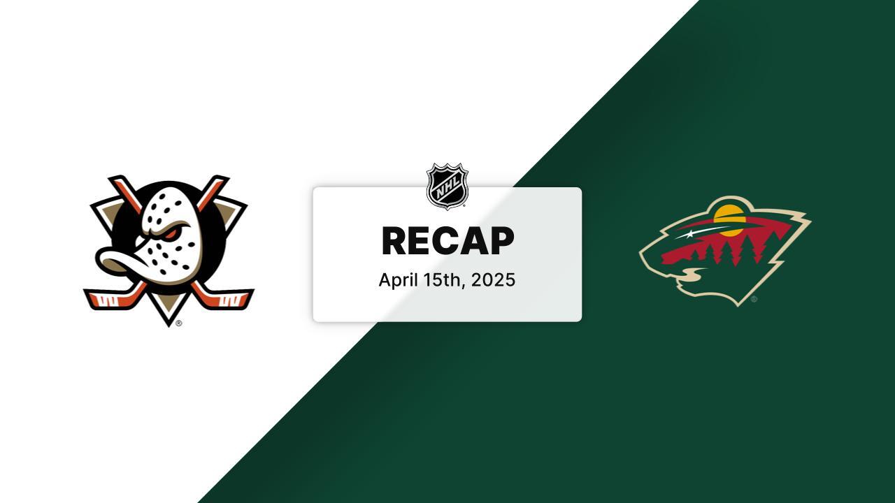 ANA at MIN | Recap | Minnesota Wild