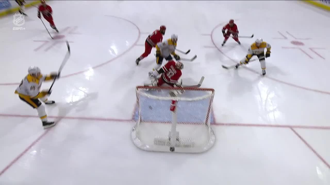 NSH@CAR: O'Reilly scores goal against Antti Raanta | Nashville Predators