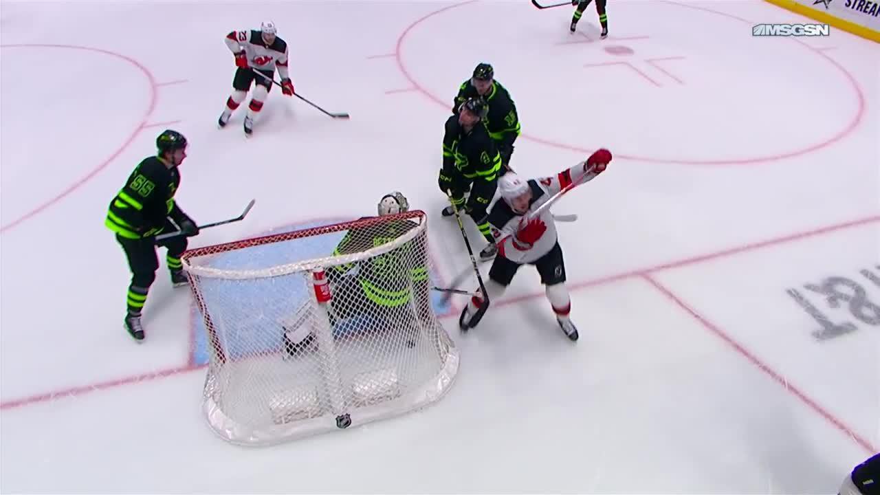 NJD@DAL: Tierney scores goal against Jake Oettinger | New Jersey Devils