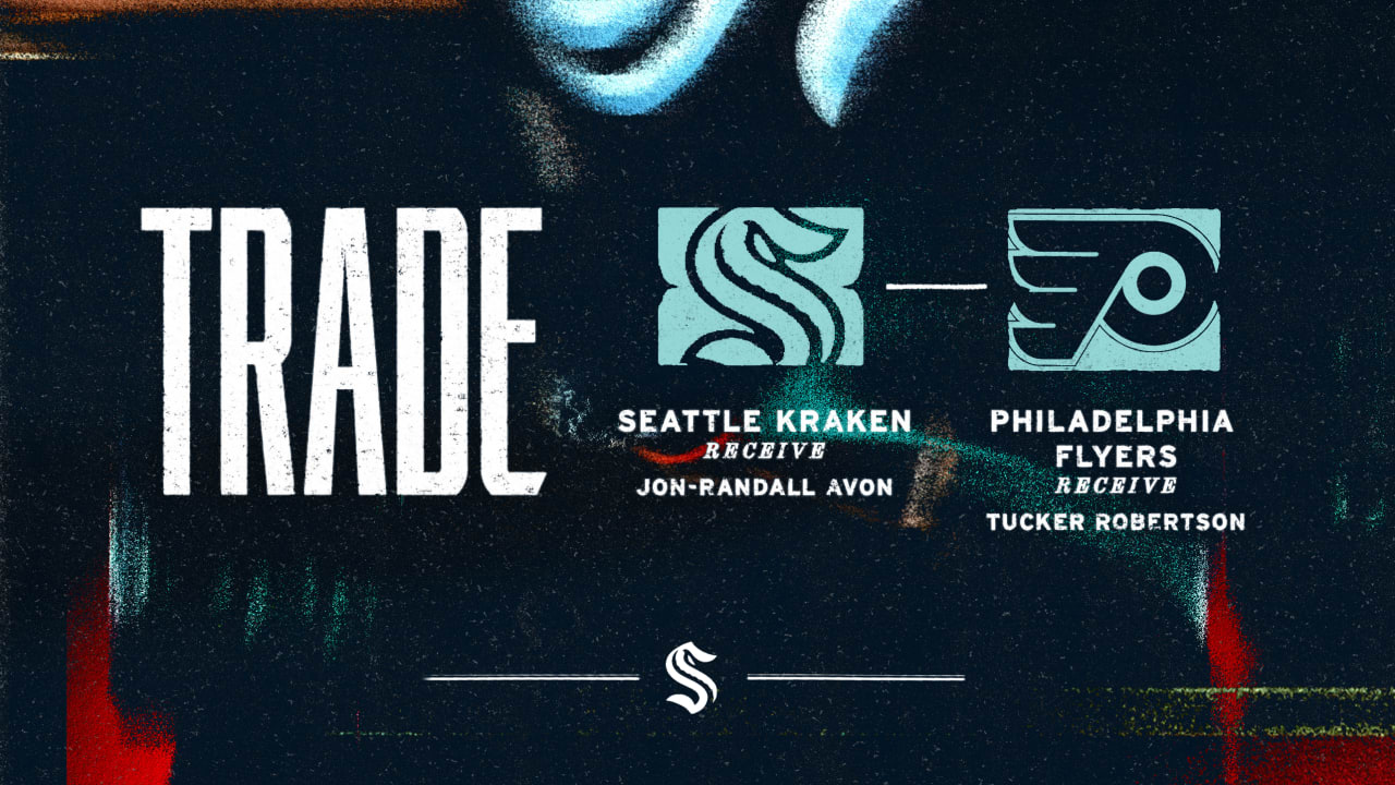 Seattle Kraken Acquire Forward Jon-Randall Avon from Philadelphia in Exchange for Tucker ...