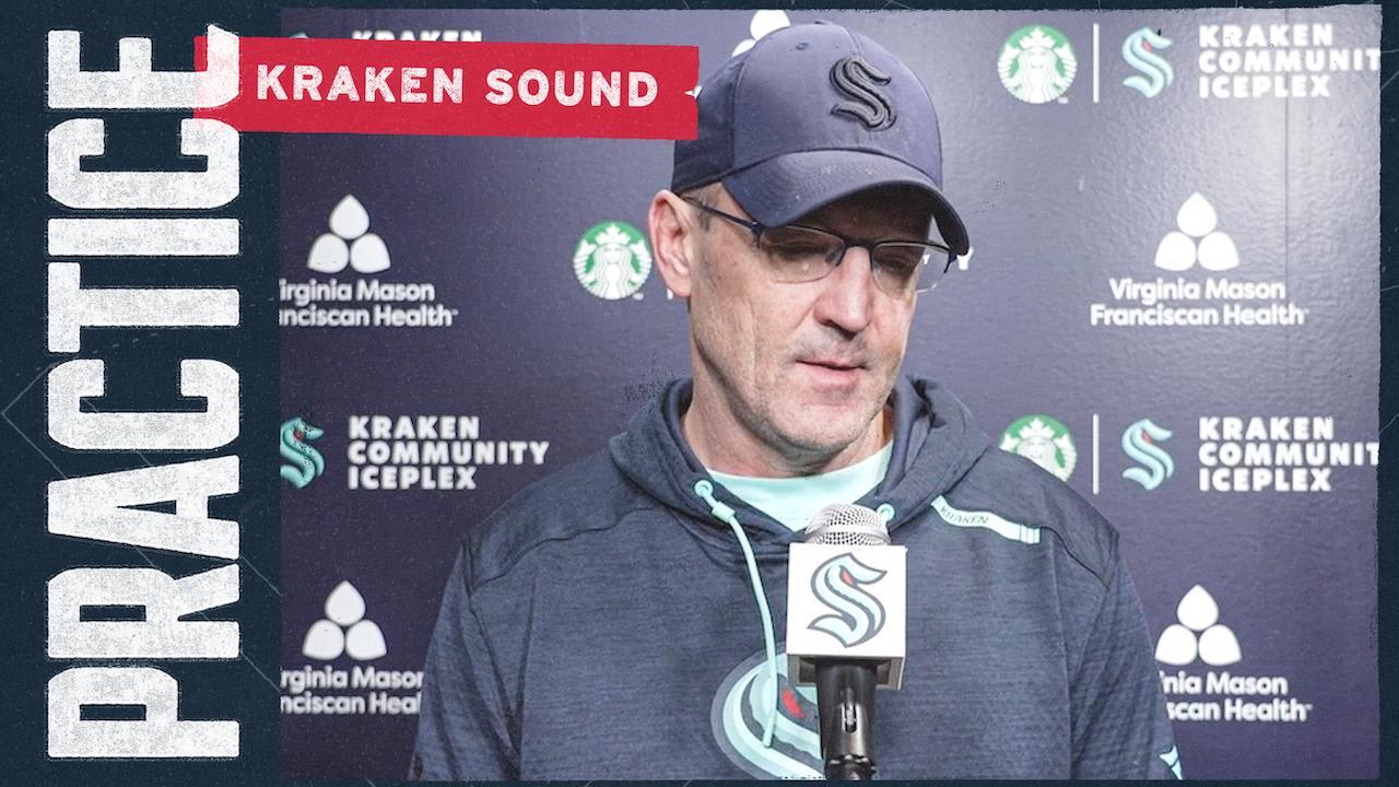 Bylsma | Practice Sound | Seattle Kraken