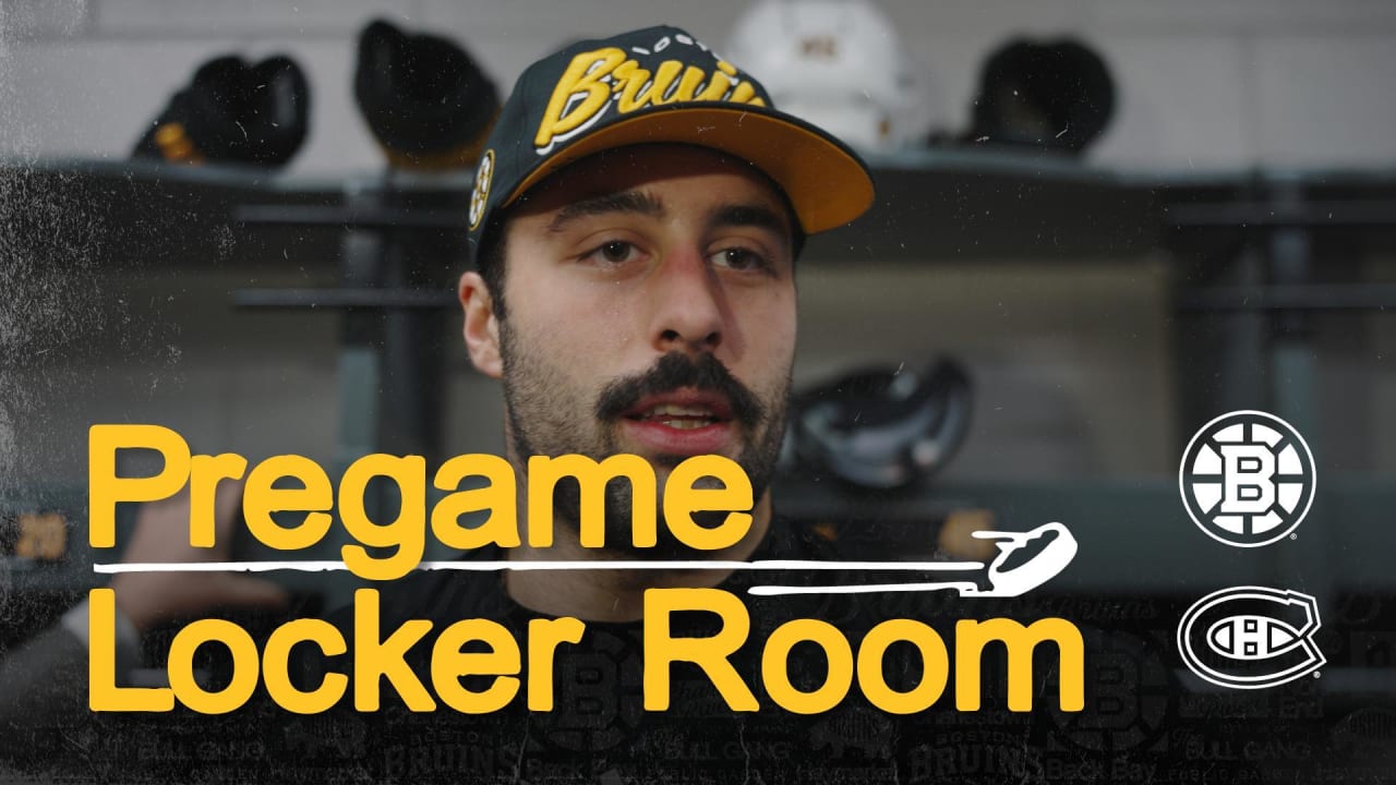 Locker Room Raw: Jonathan Aspirot | Boston Bruins