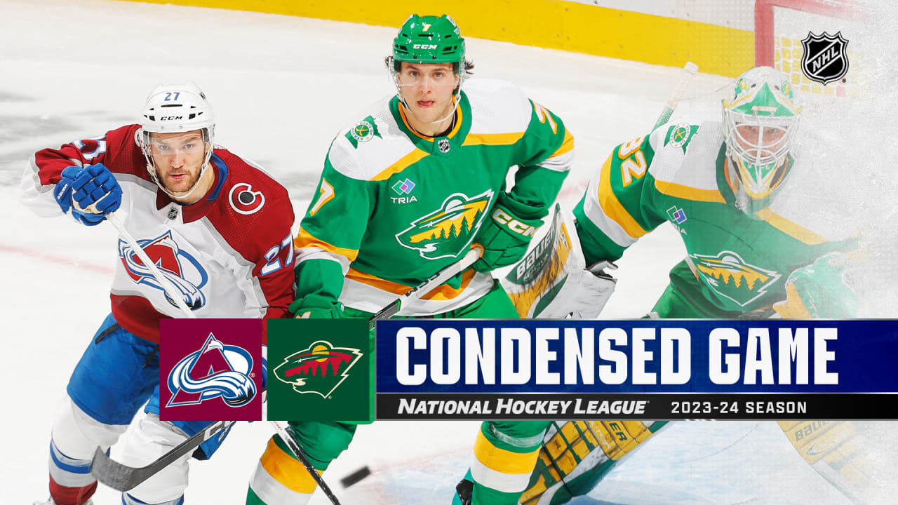 Condensed Game: COL @ MIN 11.24.23 | NHL.com