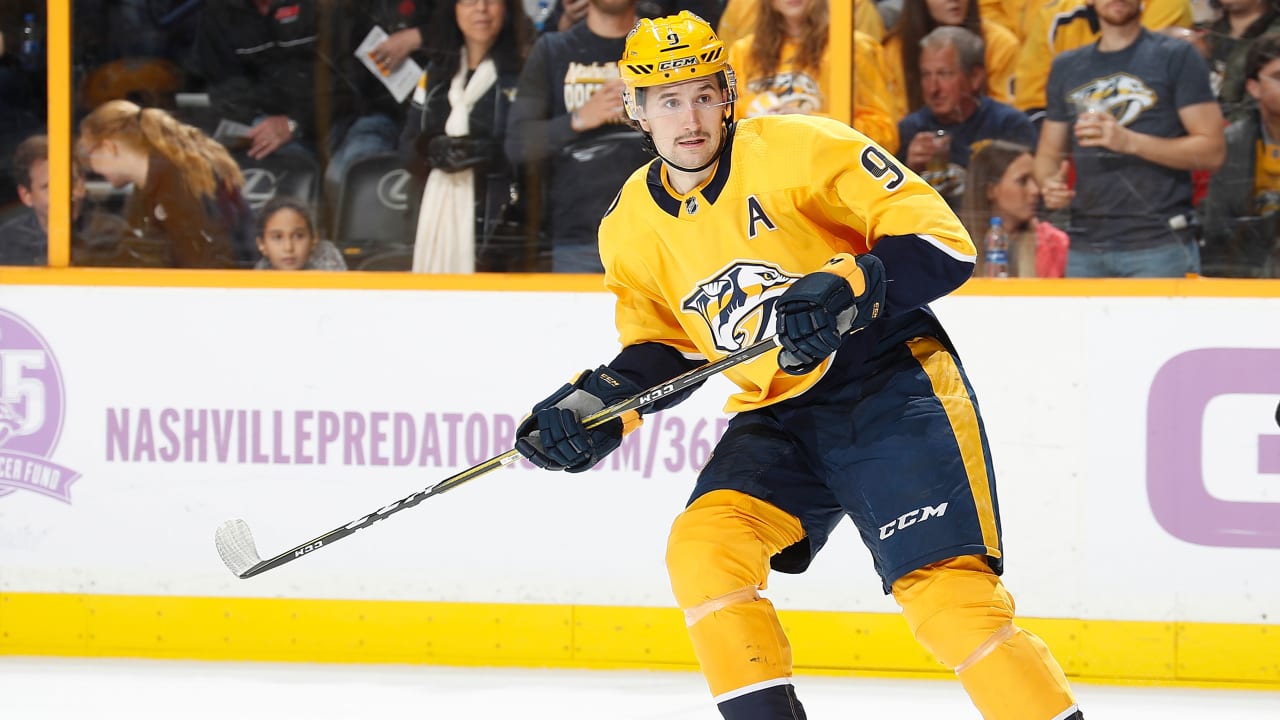 Forsberg Could Return Soon as Preds Prepare for Final Stretch ...