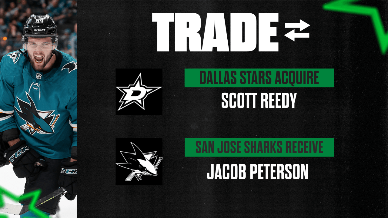 Stars acquire forward Scott Reedy in exchange for Jacob Peterson ...