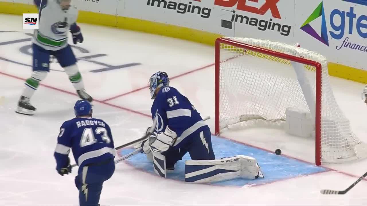 Tyler Myers with a Goal vs. Tampa Bay Lightning | Vancouver Canucks