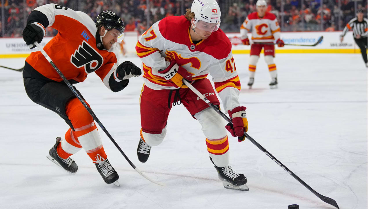 Zary gets 2 goals, Flames defeat Flyers to end 3-game skid | NHL.com