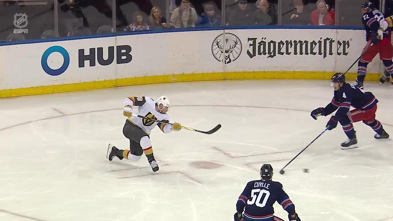 Jonathan Marchessault with a Hat Trick vs. New York Rangers | Vegas ...