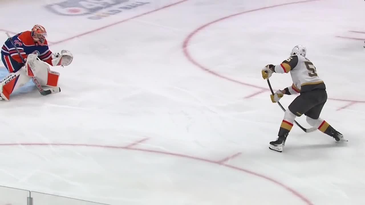 VGK@EDM: Kolesar scores goal against Edmonton Oilers | Vegas Golden Knights