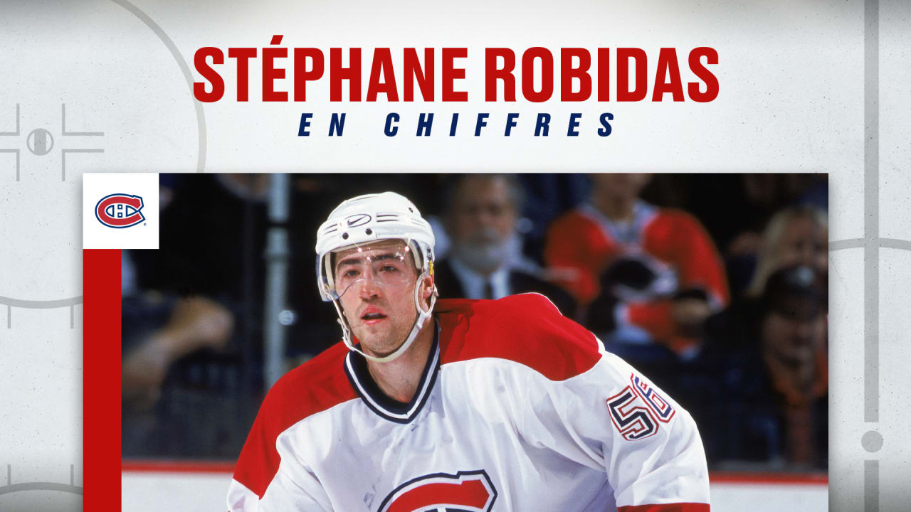 Stéphane Robidas en chiffres | Canadiens de Montréal