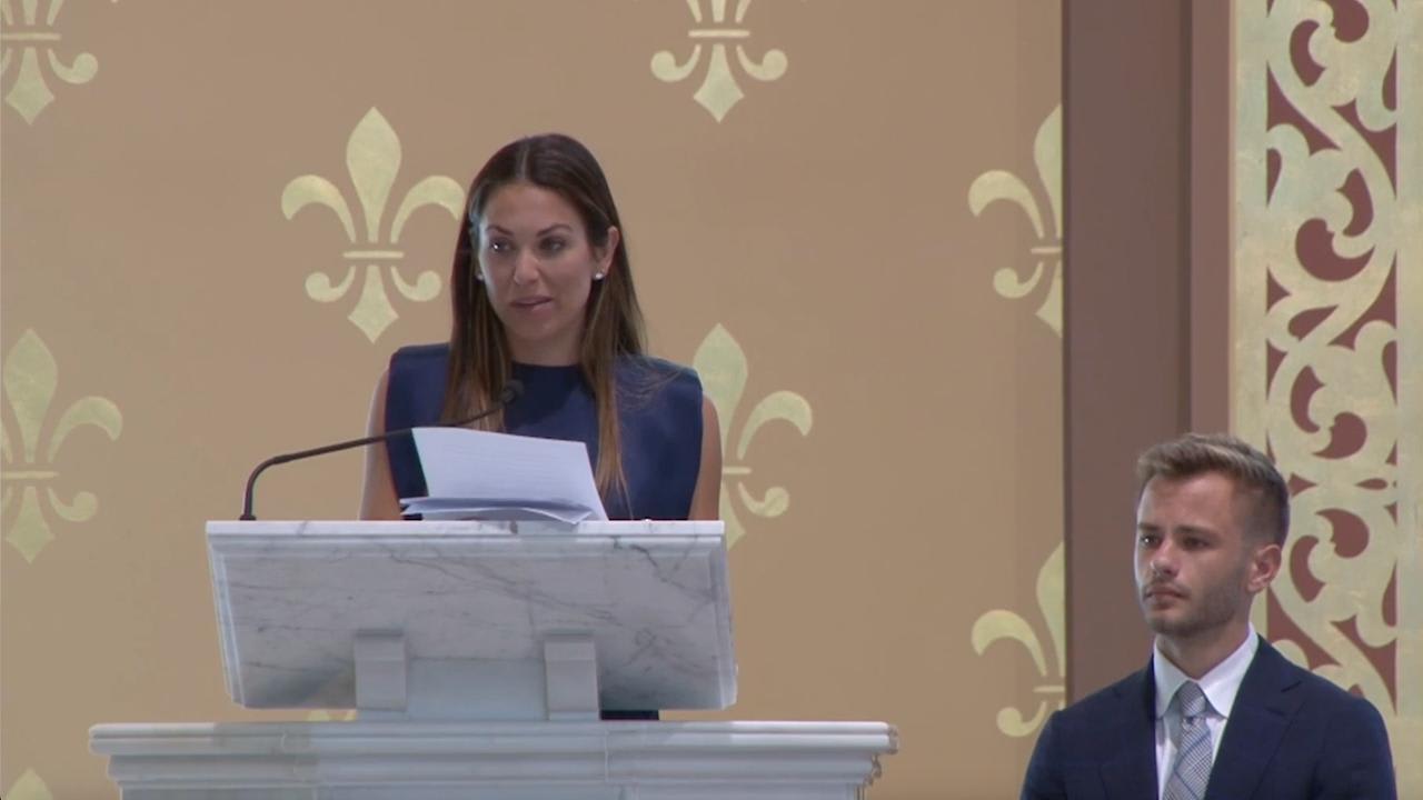 Meredith Gaudreau Eulogy | Calgary Flames