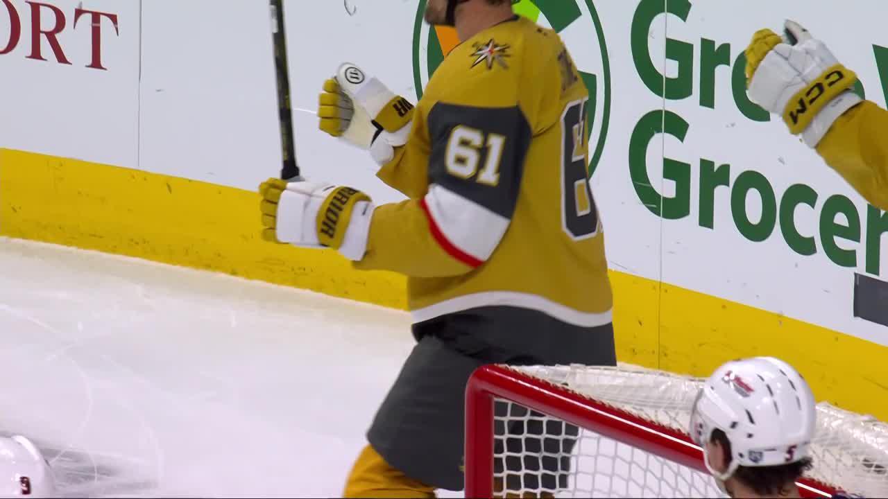 CBJ@VGK: Stone scores PPG against Jet Greaves | Vegas Golden Knights