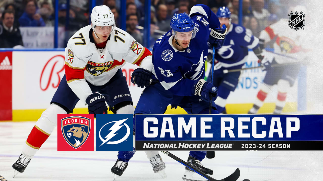 Recap: FLA @ TBL 12.27.23 | NHL.com