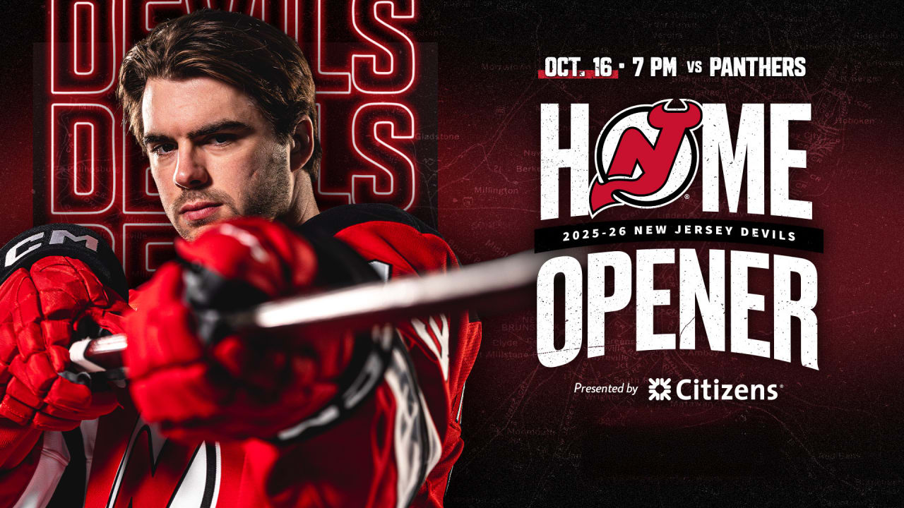 Devils Take on Panthers in Home Opener | RELEASE | New Jersey Devils
