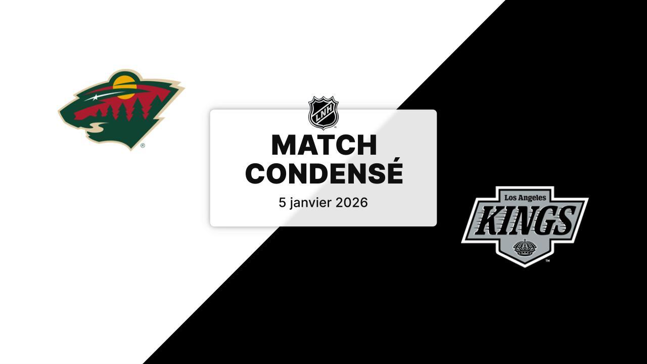 Match condensé : Wild @ Kings 05/01/2026 | LNH.com