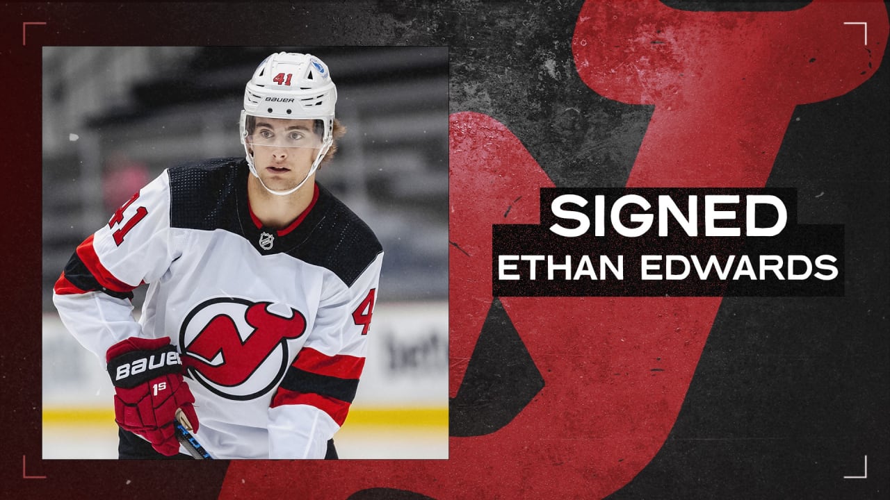Edwards Signs Entry-Level Contract | RELEASE | New Jersey Devils