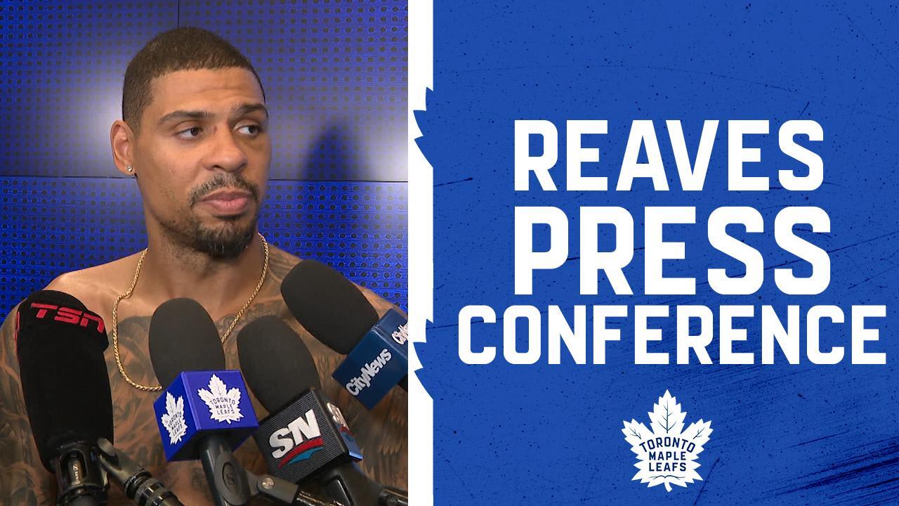 Ryan Reaves | Pre Game | Toronto Maple Leafs