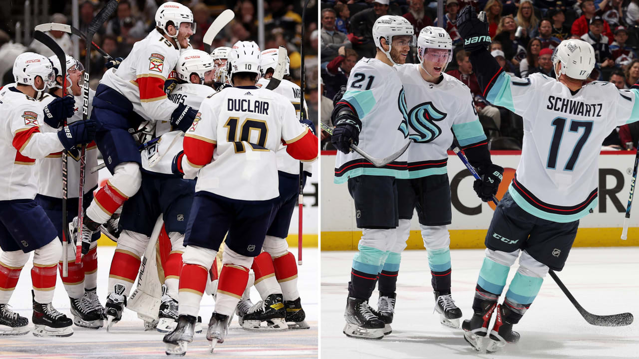 Florida evitó eliminación y Seattle sorprendió al campeón | NHL.com/es Florida evitó eliminación y Seattle sorprendió al campeón | NHL.com/es