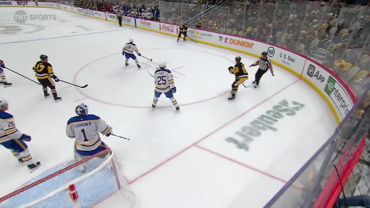 BUF@PIT: Rakell scores goal against Ukko-Pekka Luukkonen | Pittsburgh Penguins