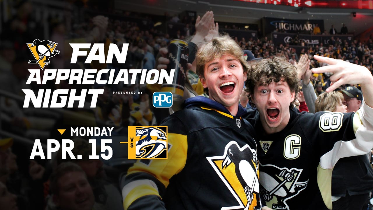 Penguins Players to Give 'Shirts Off Our Backs' At Fan Appreciation ...