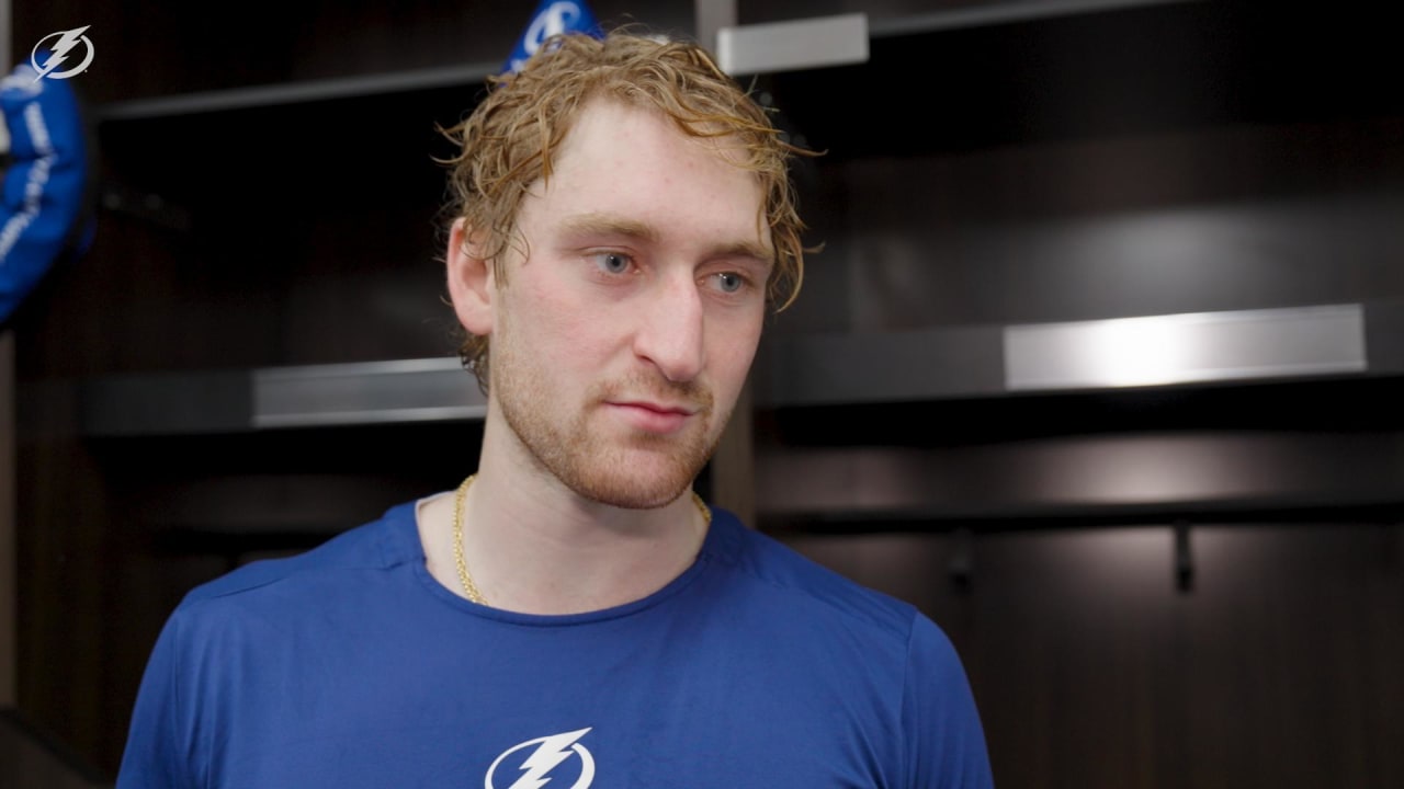JJ Moser | Postgame at Washington Capitals | Tampa Bay Lightning