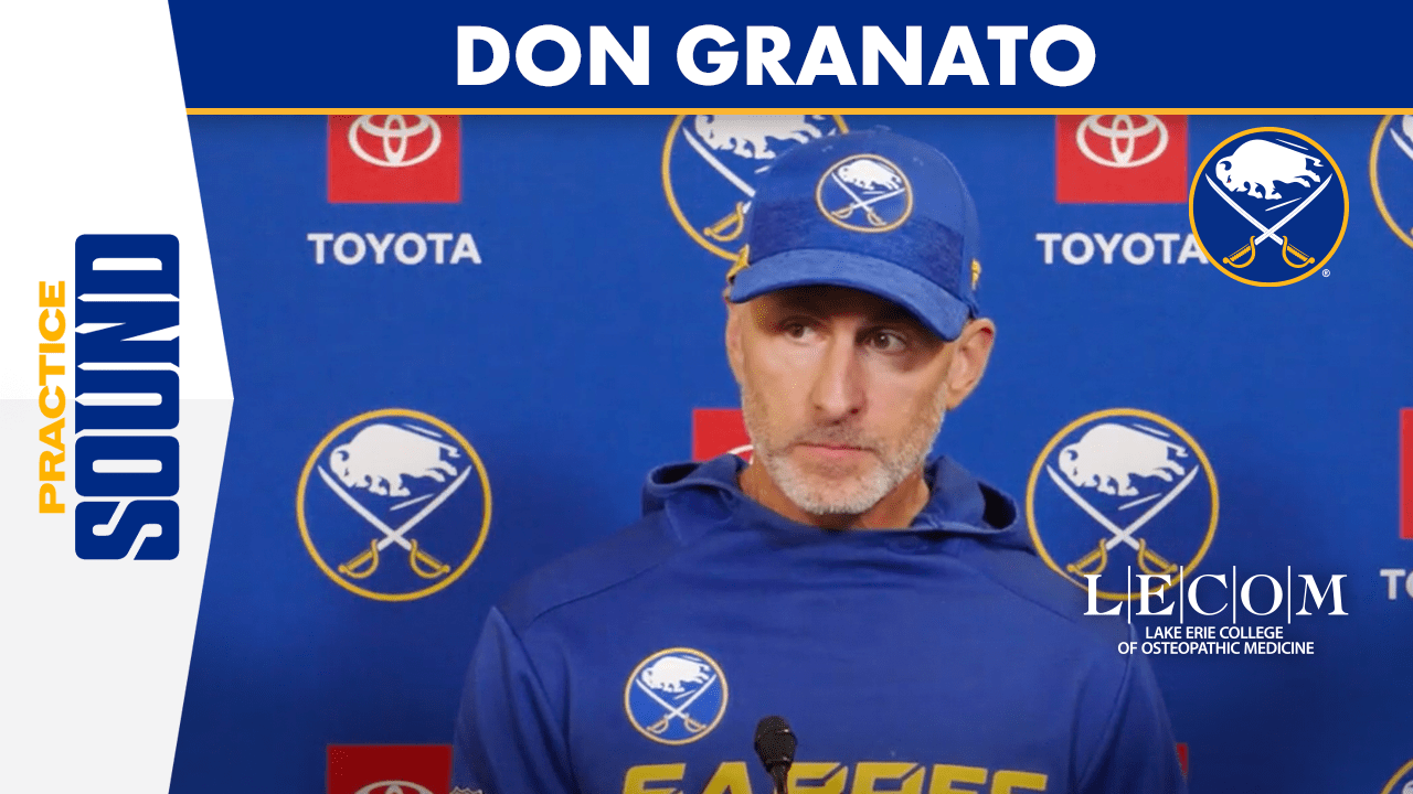 Granato After Practice | Buffalo Sabres