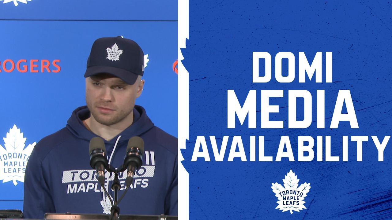 Max Domi | Pre Game | Toronto Maple Leafs