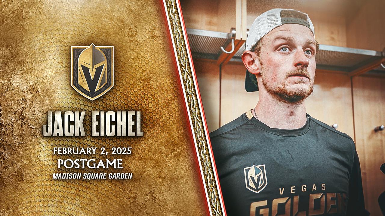 Jack Eichel Postgame 2/2 | Vegas Golden Knights