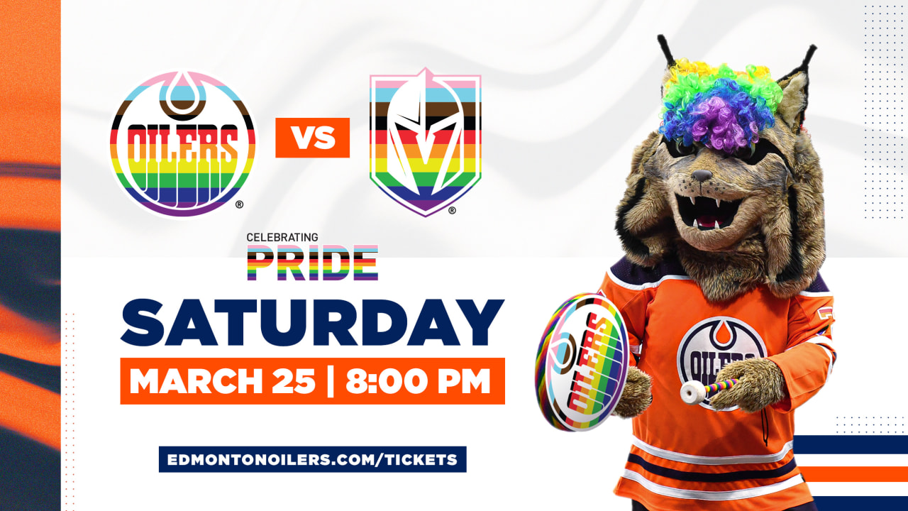 RELEASE: Oilers to celebrate Pride on March 25 | Edmonton Oilers