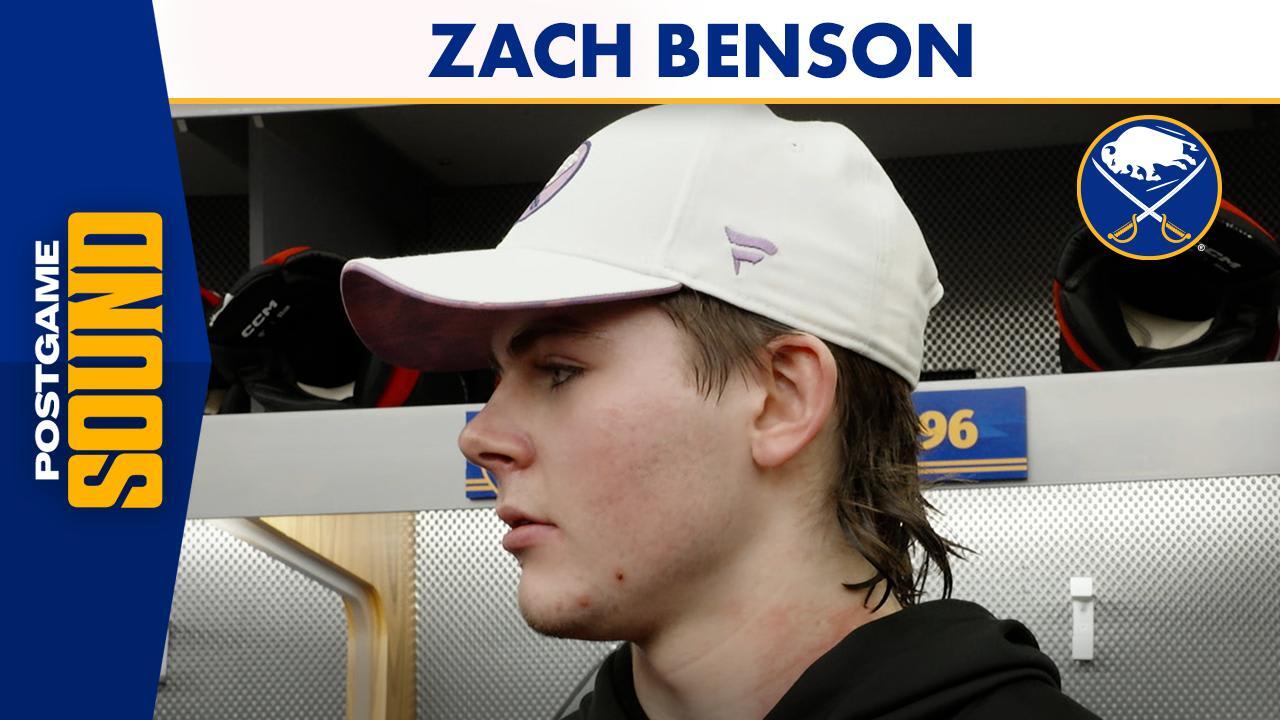Benson | Postgame vs Van | Buffalo Sabres