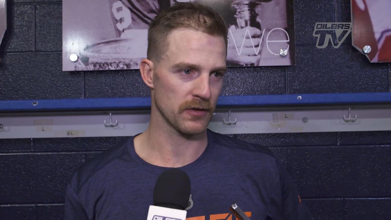 RAW | Kyle Brodziak 11.04.18 | Edmonton Oilers