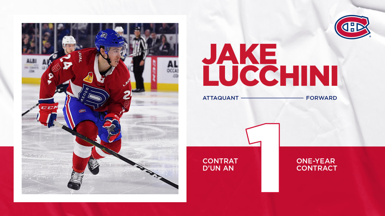 Les Canadiens s'entendent sur un contrat d'une saison avec Jake ...