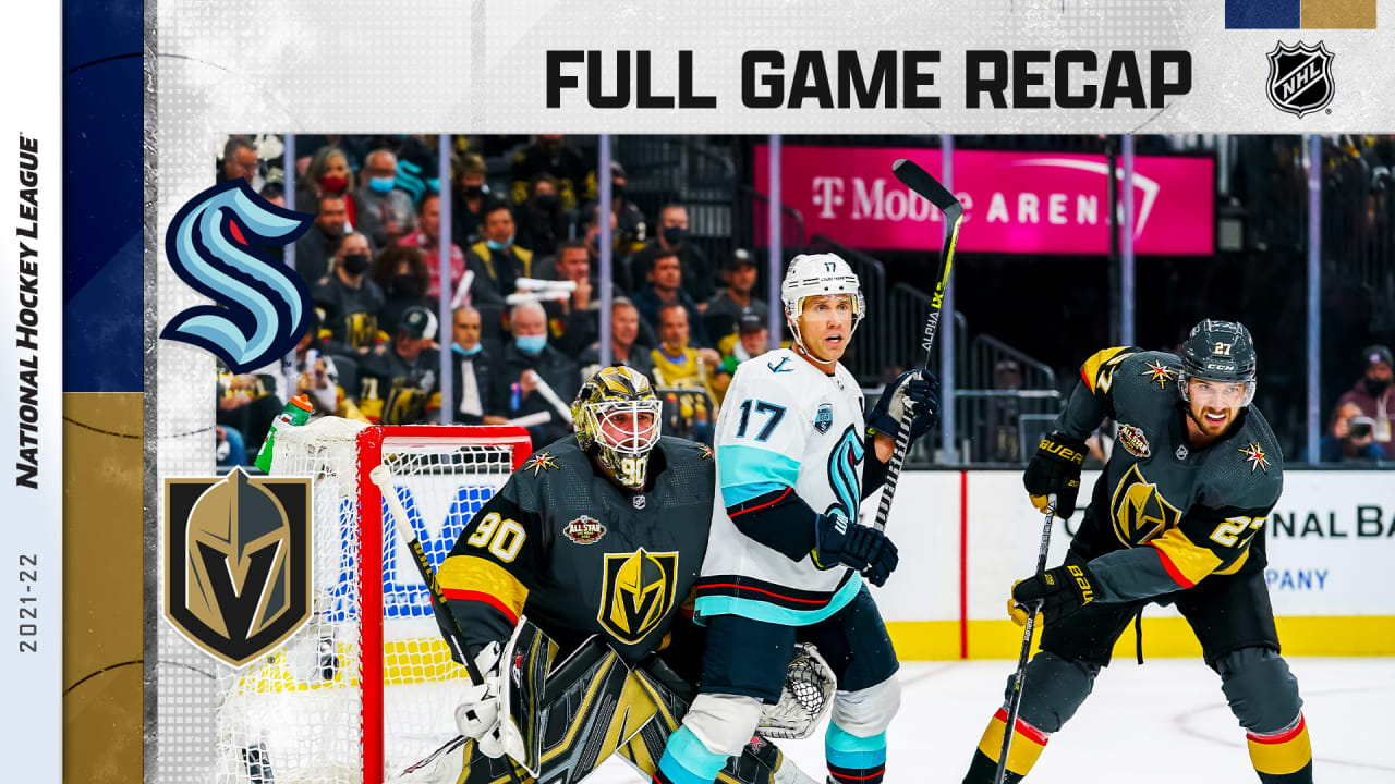 Recap: VGK 4, SEA 3 | Vegas Golden Knights