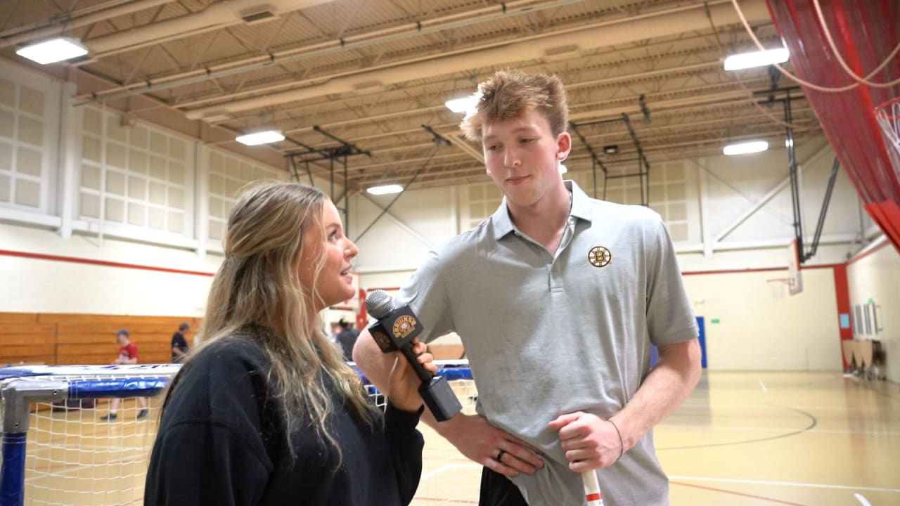 Bruins 1-on-1: Mason Lohrei | Boston Bruins