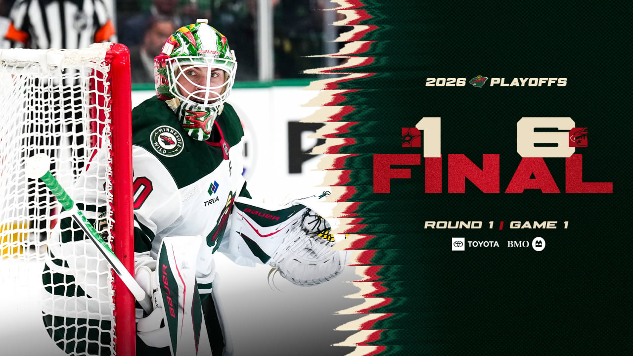 Game Recap: Wild 6, Stars 1 | Minnesota Wild