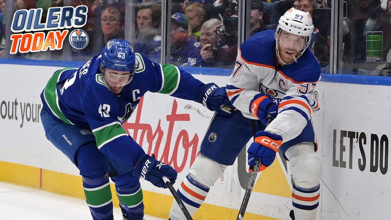 OILERS TODAY | Post-Game 1 at VAN | Edmonton Oilers