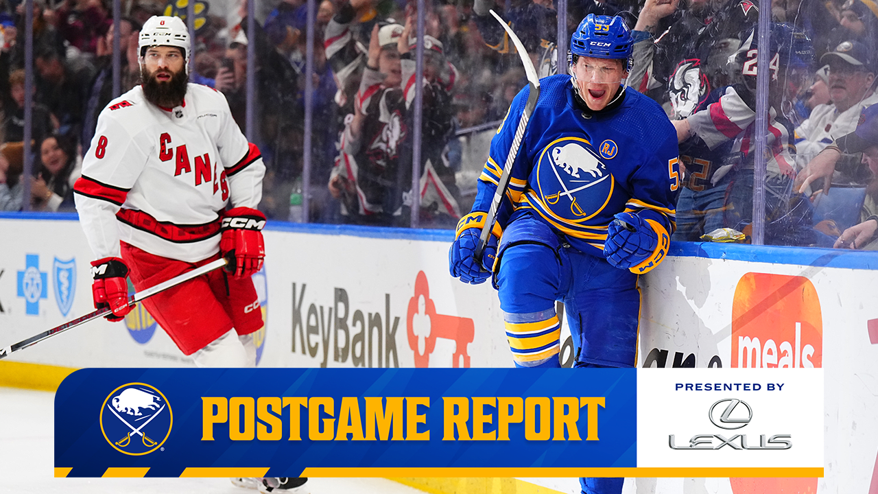 Sabres extend winning streak to 3 games with SO victory over Hurricanes ...
