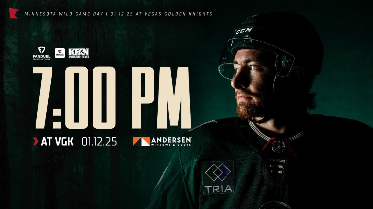 Preview: Wild at Golden Knights | Minnesota Wild